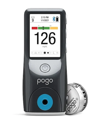 What happened to the POGO glucose meter by Intuity Medical?